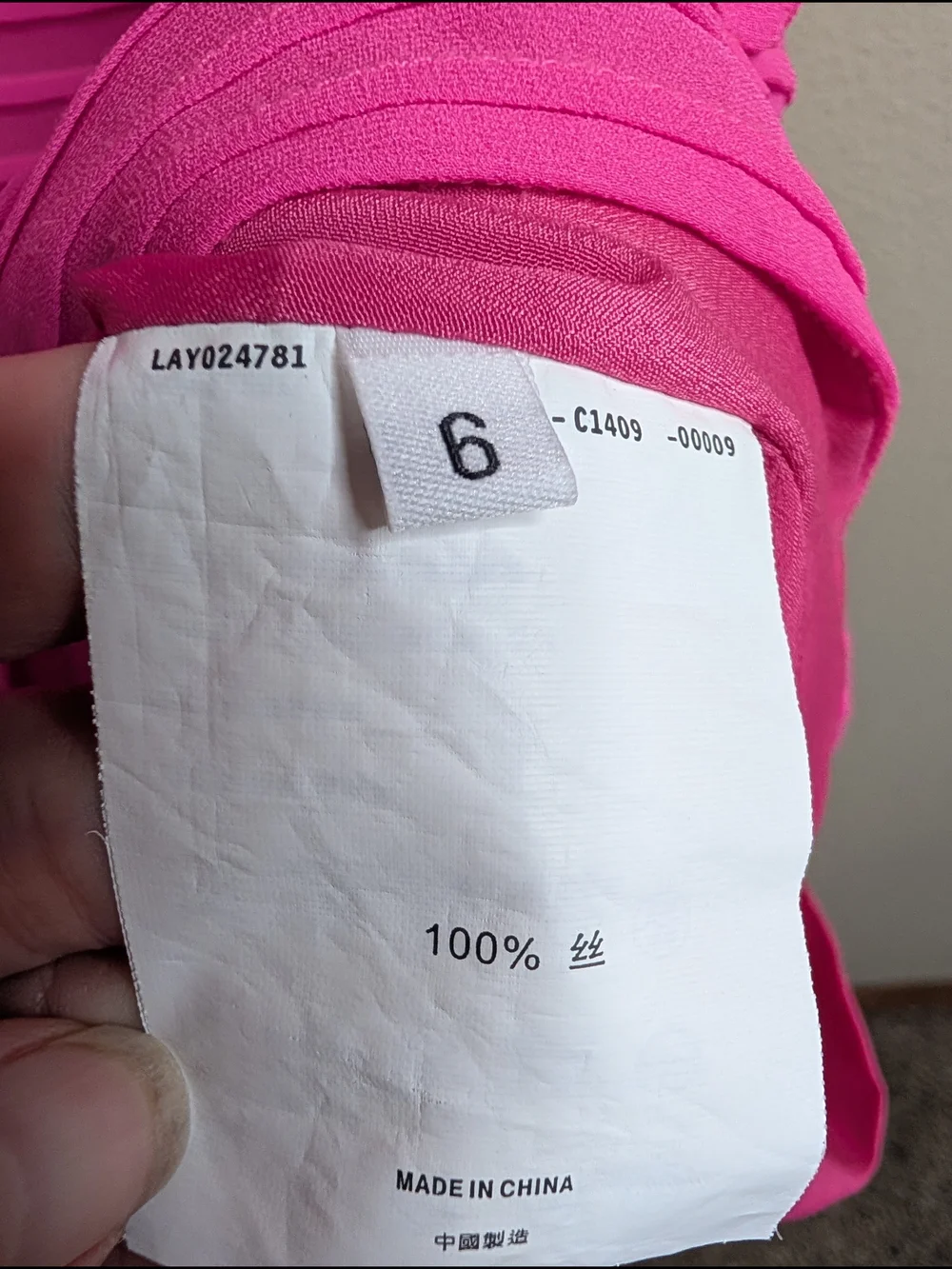 Prada | Dresses | Prada 0 Silk Pleated Mini Dress Hot Pink Size 6 ...